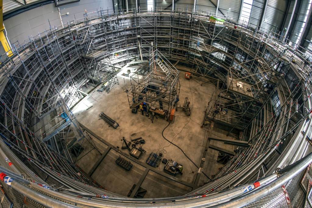 Fabrication à ITER : cryostat